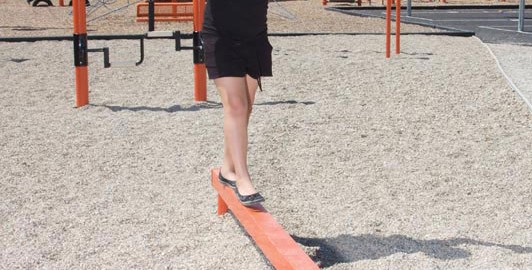 Balance Beams on a Playground - Safety and Value of Play